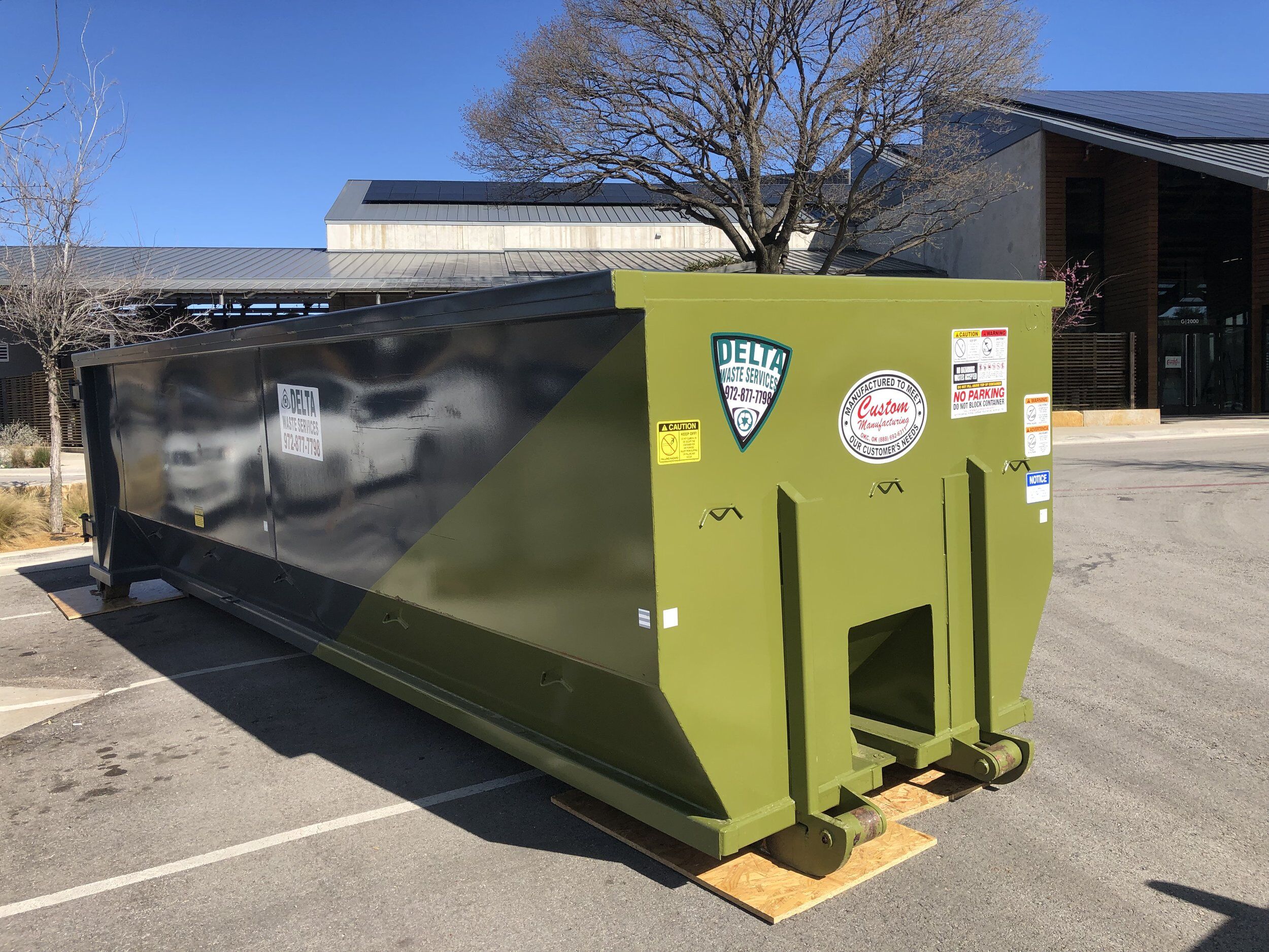 30-Yard Dumpster Rental - Delta Solid Waste Management, LLC.